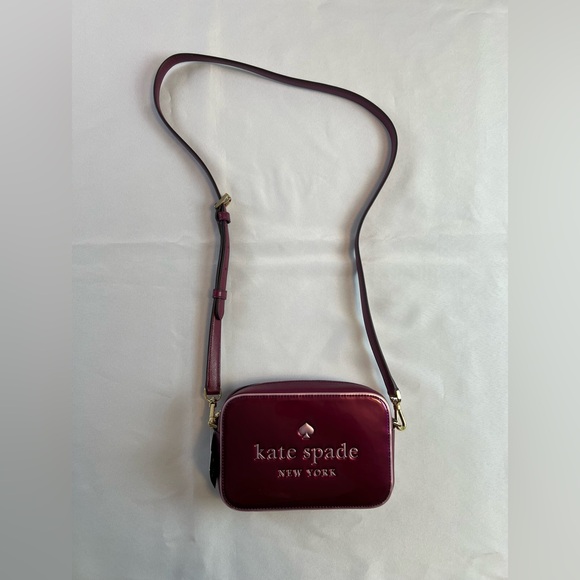 kate spade | Bags | Kate Spade Oh Snap Mini Patent Leather Camera Bag ...